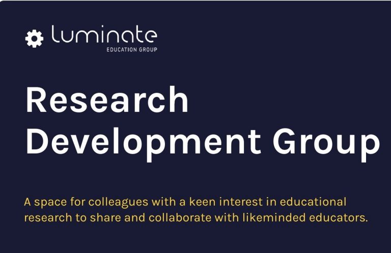 We are Luminate Education Group.